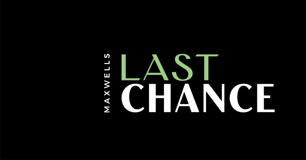 Last Chance Gift Card Sale 2021 - Maxwells Restaurant & Bar